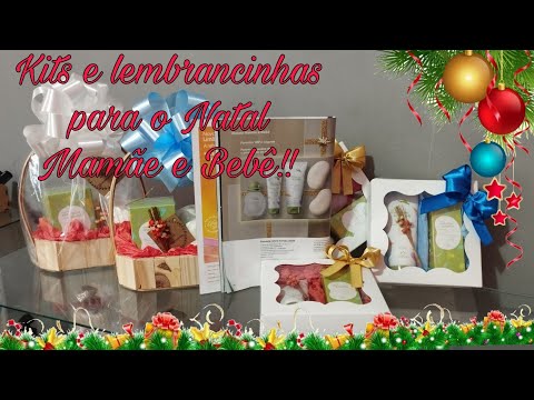 Desmembrando presente de Mamãe Bebê e montando Kits/ lembrancinhas!! #cantinhodalella #natal
