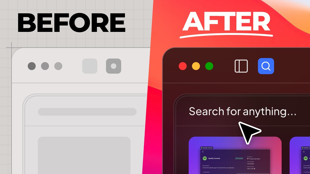 Everything you need to Design macOS Apps EXACTLY like Apple (beginner friendly)