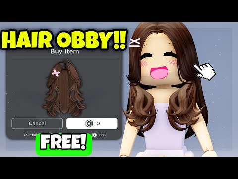 *NEW* FREE HAIR OBBY ROBLOX!