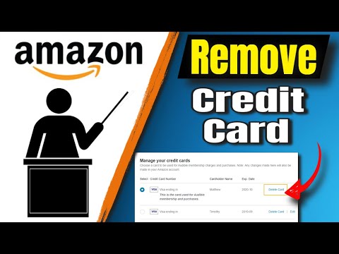 How To Remove Credit Card From Amazon In 2021