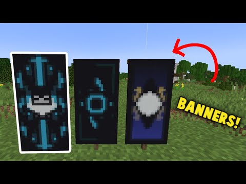 3 AMAZING Banner Designs | A Minecraft Tutorial