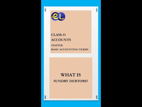SUNDRY DEBTORS