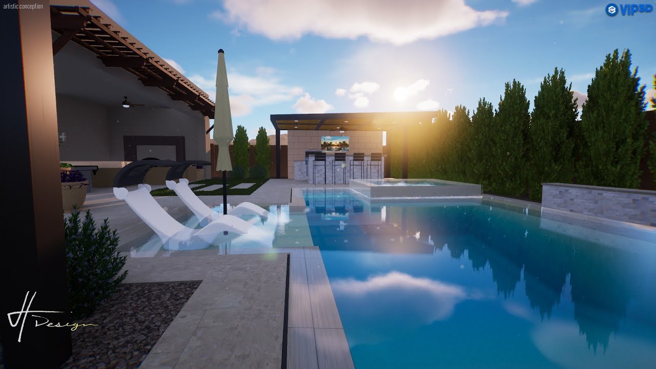 Soderlund Design Concept- Thunderbird Pools & Spas