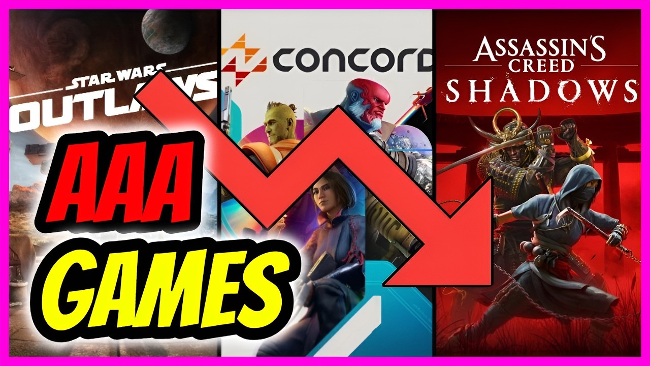 The Decline of AAA Games Is Worse Than You Think!