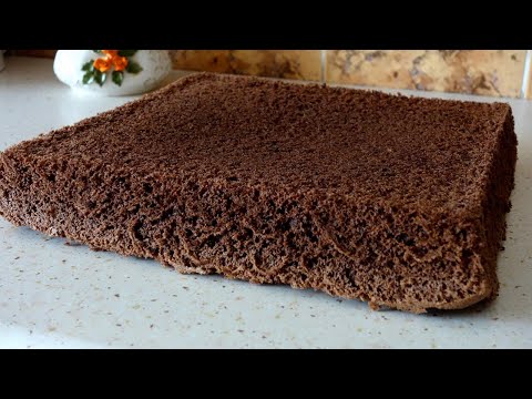Podstawowy przepis na biszkopt kakaowy z 6 jaj