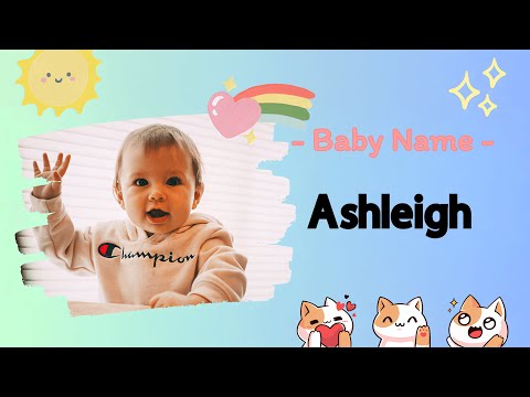 ASHLEIGH | Ashleigh name meaning | Girl Name Meaning | Ash clearing (2023)