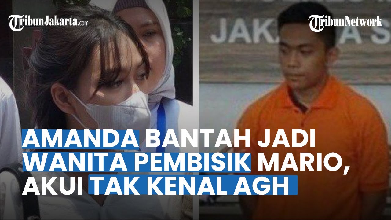 Mario Dandy Disebut Jebak Sosok Inisial APA! Amanda Bantah Jadi Wanita Pembisik & Akui Tak Kenal ...