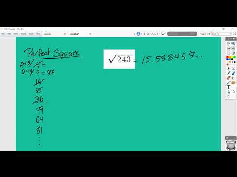 Square root of 243 (exact answer)