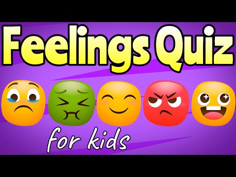 FEELINGS QUIZ for kids | Emotions Quiz π₯° Miss Ellis #feelingsquiz