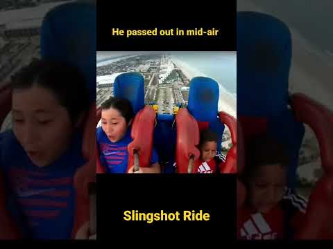 unconscious at amusement park|best day ever|scary slingshot ride