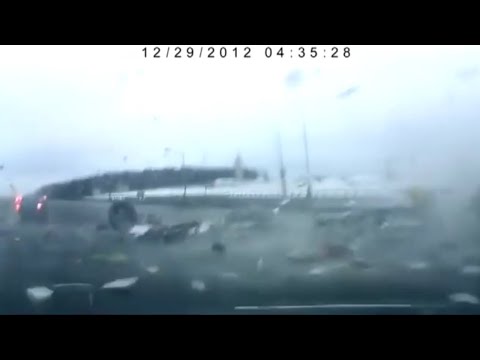Red Wings Airlines Flight 9268 Crash Footage | 29 December 2012 Moscow, Russia