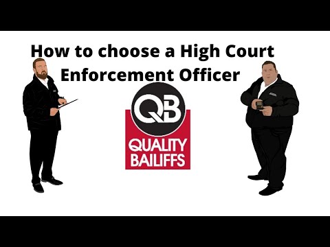 How to choose a High Court Enforcement Officer | Professional HCEO | Quality Bailiffs