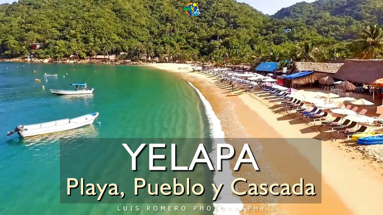 Conoce Yelapa Camina por la Playa al Pueblo y Cascada de Yelapa México
