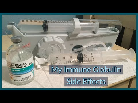 My Immune Globulin Infusion Reaction