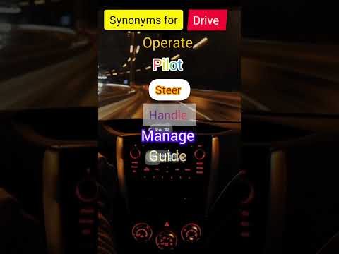 Synonyms for drive #shorts #ielts ๐ฆพ๐ซ