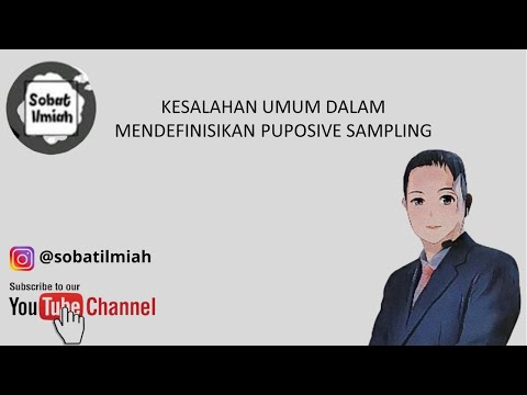 Perbedaan Populasi target dengan Sampling Purposive