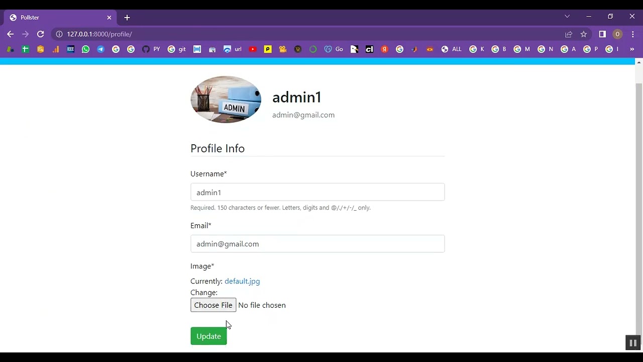 Voting System in Django