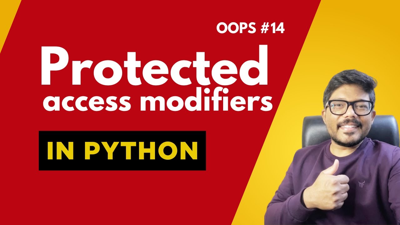 #14 Protected access modifiers in python #python #online #codechasers #code #protected #access