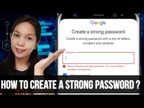 How to Create a strong password | Google Account