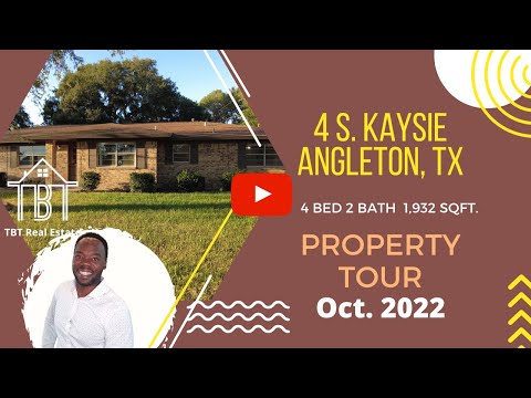 Huge Living Room- Property Tour Angleton, Tx