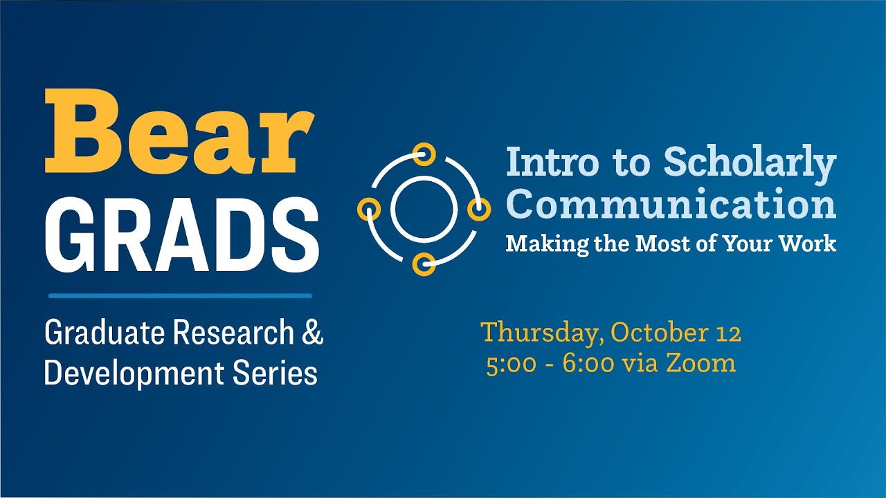 Introduction to Scholarly Communication