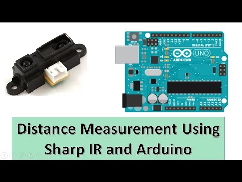 Distance Measurement Using SharpIR Sensor