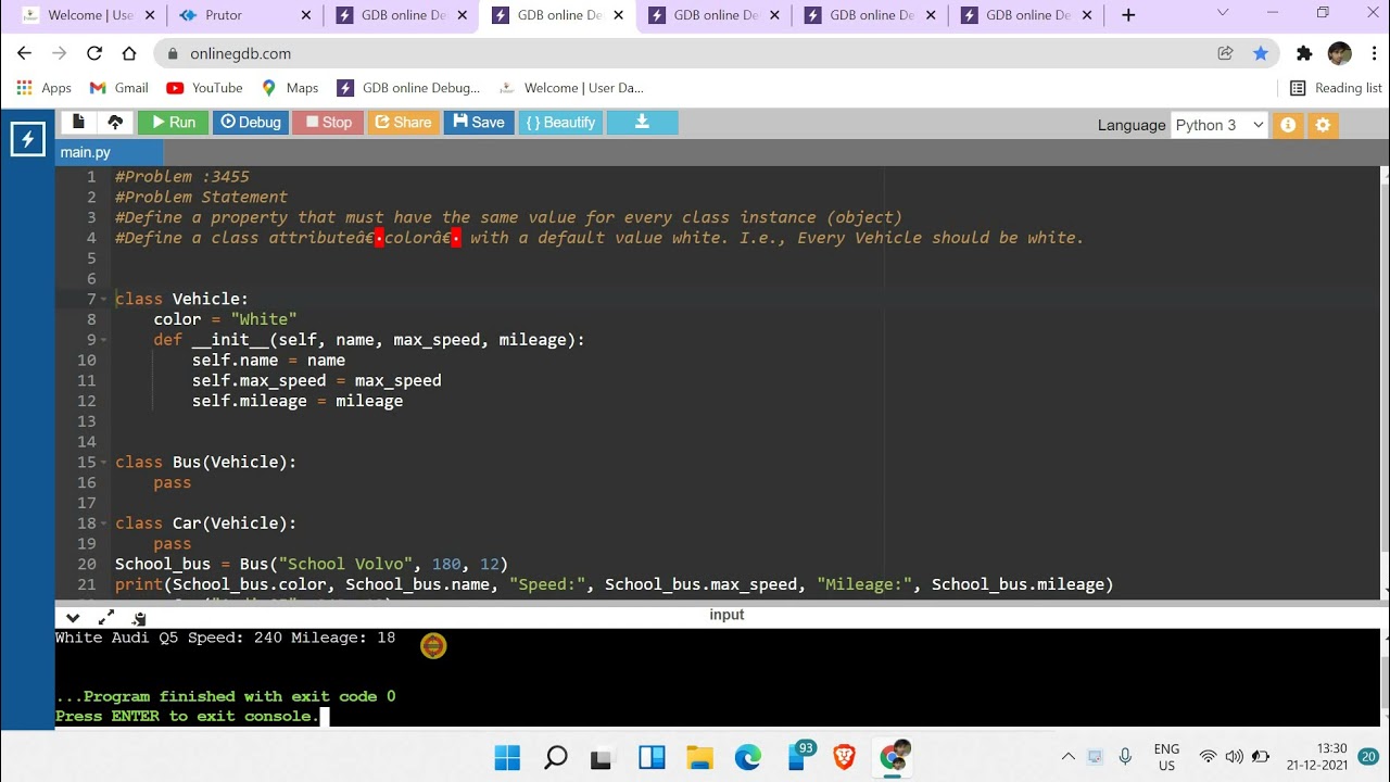 python quiz 8 || solution