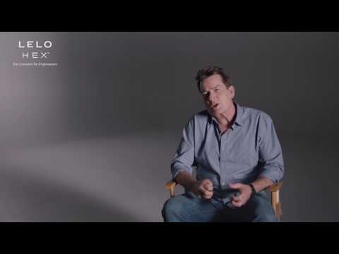 LELO HEX kondomi - Charlie Sheen