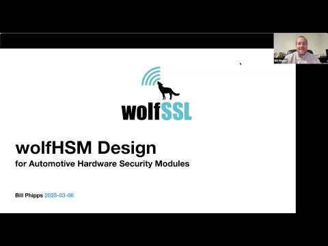 wolfHSM Design for Automotive Hardware Security Modules