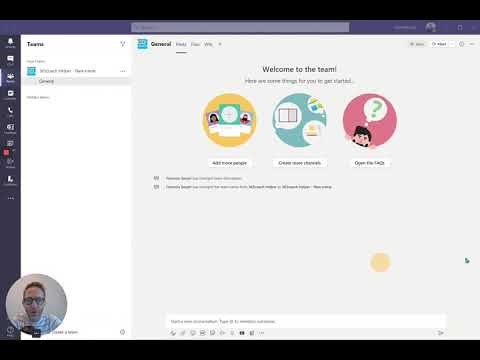 2 min: How to create a new team in Microsoft Teams