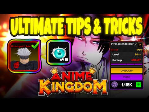 Anime Kingdom ULTIMATE TIPS & TRICKS, Leaderboard Player!