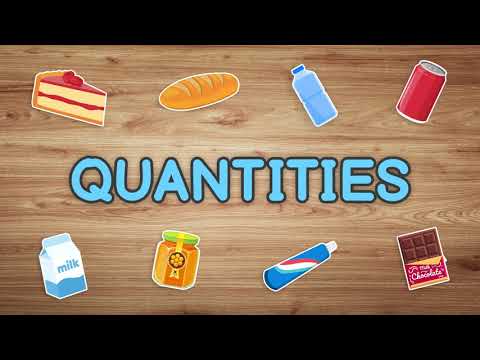 Expressions of quantities - English ESL video lesson