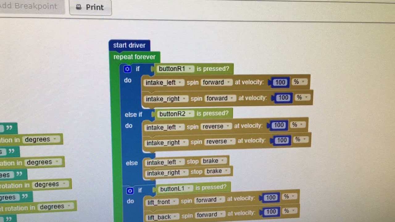 VRC RobotMesh V5 Auton Toolkit - Programming Support - VEX Forum