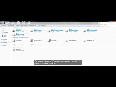Deleting Search History in Windows 7 Explorer