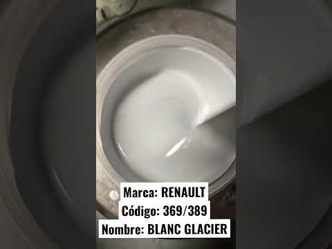RENAULT | 369/389 | BLANC GLACIER | PAINT CODE〽️