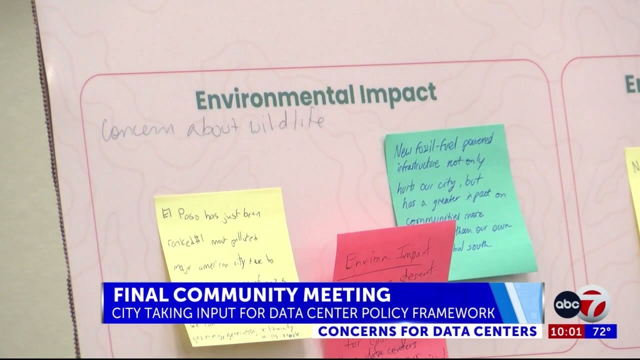 City hosting final community meeting on data center policy framework