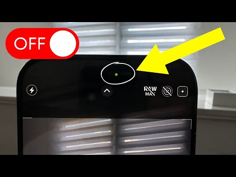 How To Turn Off Green Light On iPhone