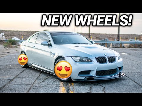 I GOT NEW WHEELS FOR MY E92 M3!!