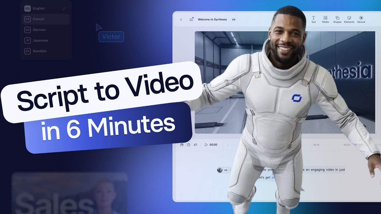 Convert Script to Video in 6 Minutes with AI