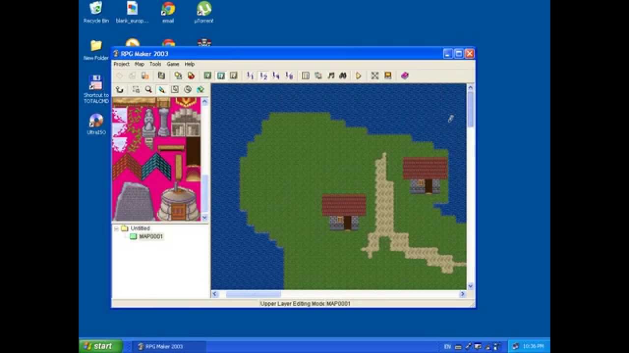 Rpg maker 2003 tutorial 1 HD (Maps)
