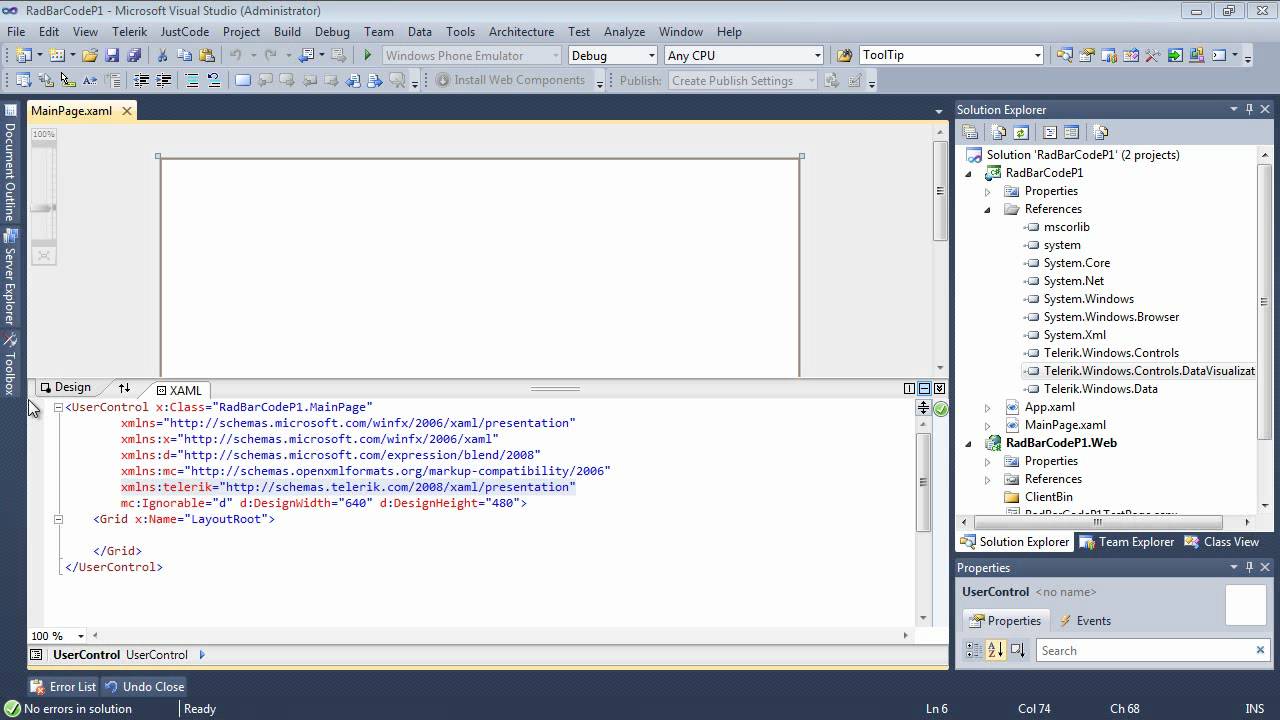 Barcode - Part 1: Getting Started (Silverlight & WPF)