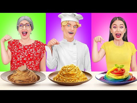 Me VS Grandma VS Chef Cooking challenge by Laugh Lagoon, Yay Time, 123 Go!