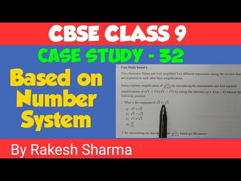 Case study based questions class 9 | case study based on Number System class 9| cbse class 9 Maths