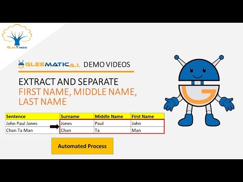 Extract and Separate First Name, Middle Name, and Last Name with AI | Highly Accurate, Superb Speed