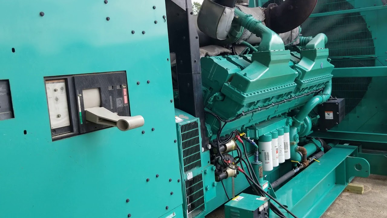 QSK60 Generator Load Test