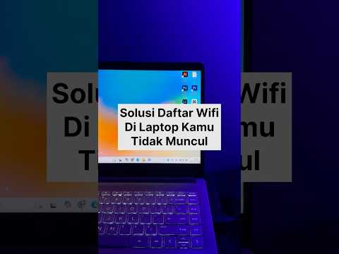 🔥Solusi Daftar Wifi Laptop Tidak Muncul di Windows 11 dan Windows 10 #tutorial #Internet