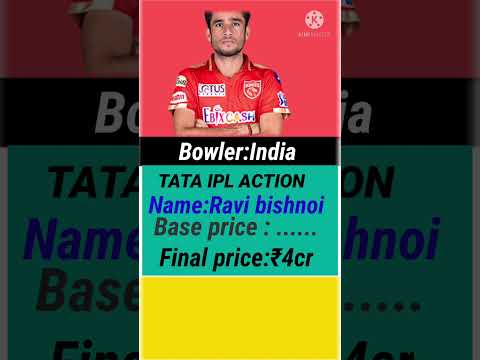 #Ravi bishnoi ipl auction 2022 #shorts