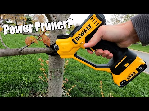 DEWALT 20V Cordless Battery Powered Pruner Review DCPR320