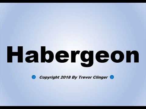 How To Pronounce Habergeon