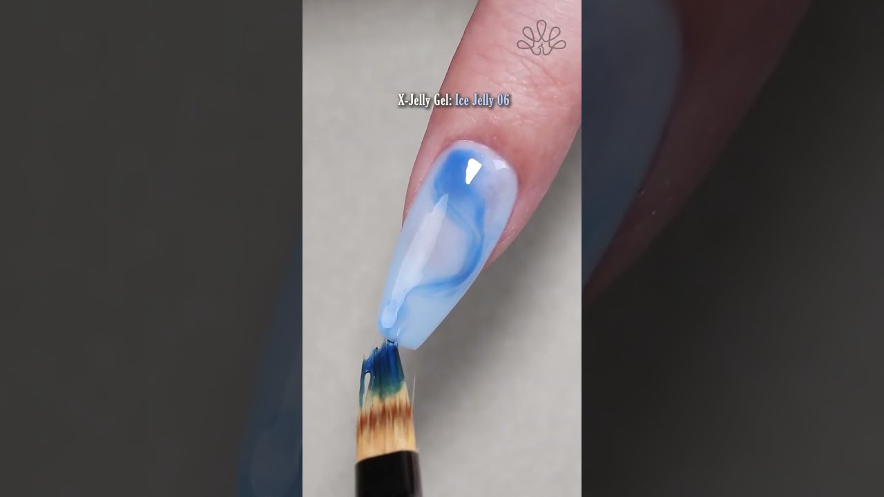 Blue Marble Nail Art| BORN PRETTY